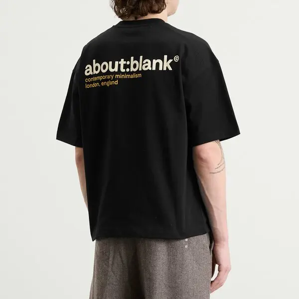ABOUT:BLANK Collection T-shirt