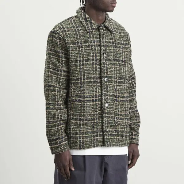 BOUND Textured Woven Overshirt