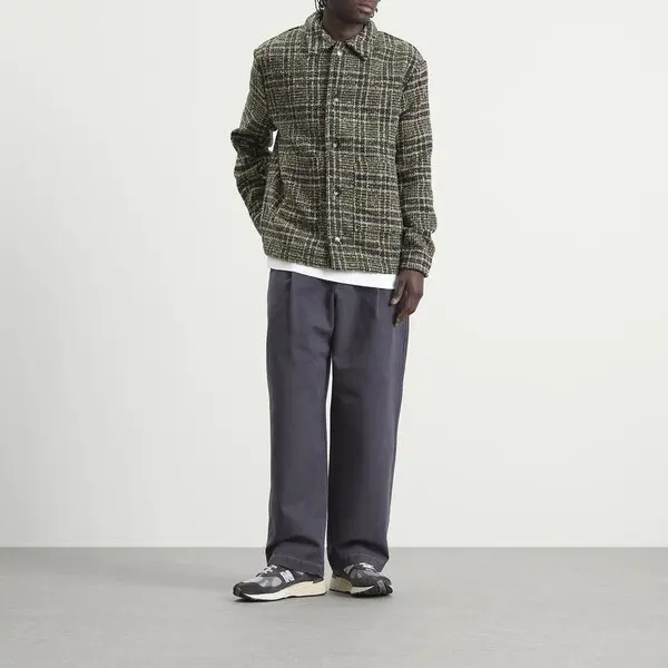 BOUND Textured Woven Overshirt