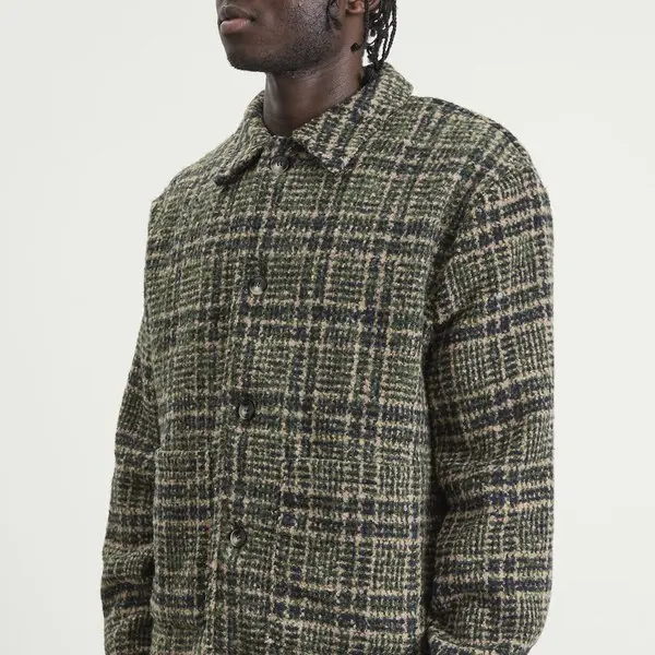 BOUND Textured Woven Overshirt