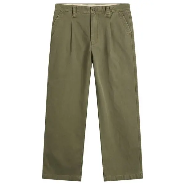 BOUND Heavy Canvas Workwear Trousers - Army