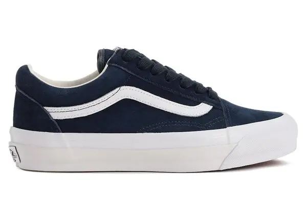 VANS Premium Old Skool Pig Suede Sneakers - Blue