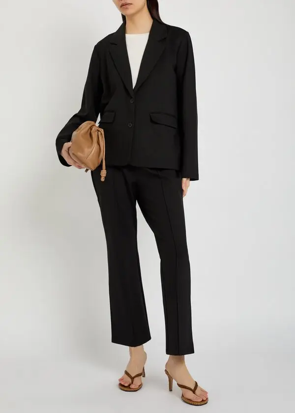 Eileen Fisher Easy Jersey Blazer - Black