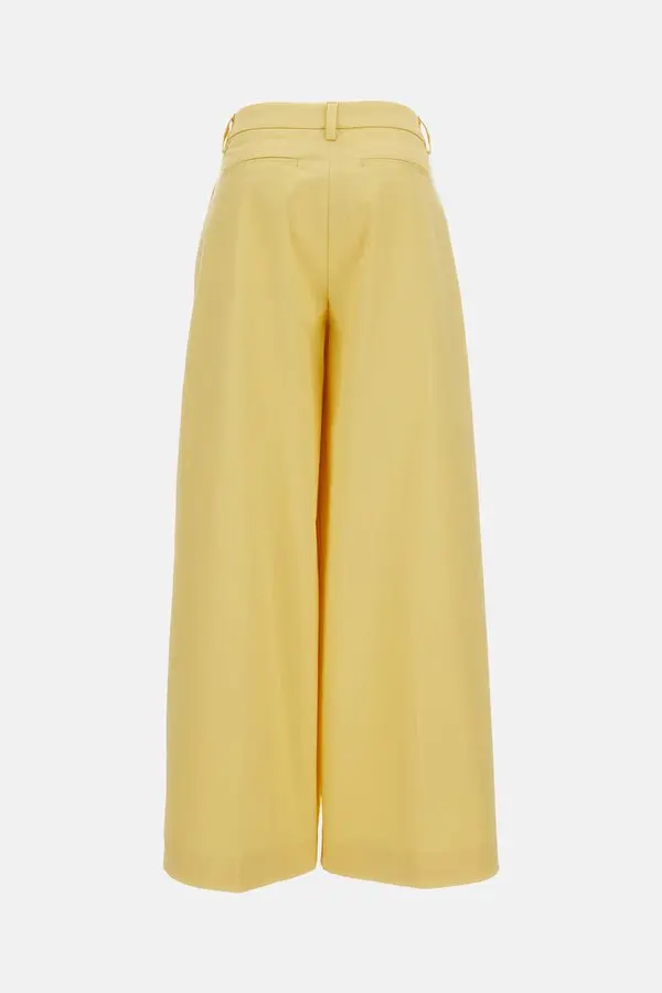 THELATEST Deva Gabardine Trousers - Yellow