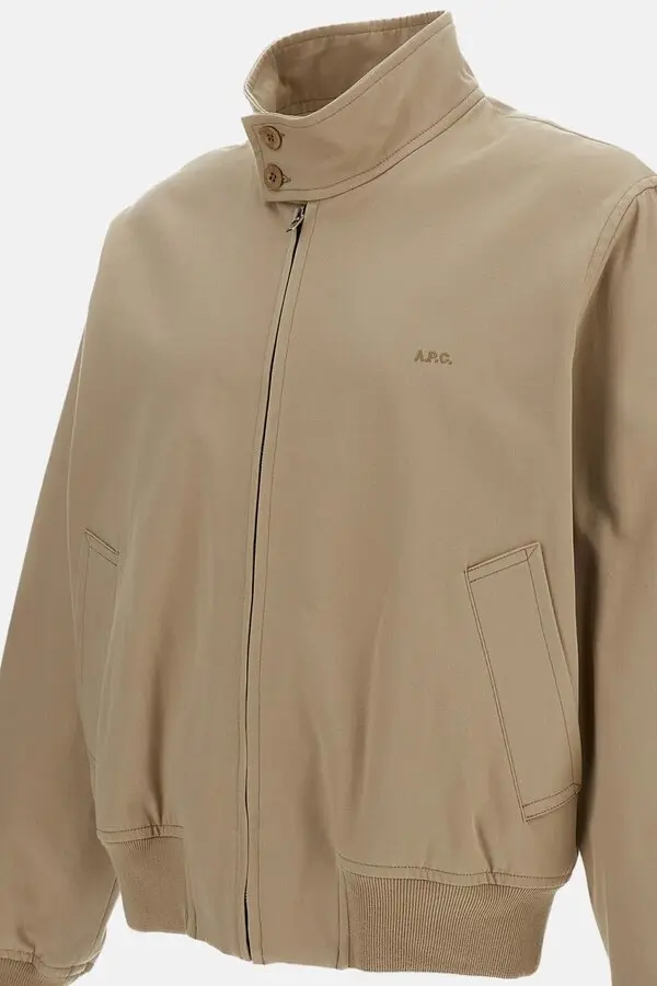 A.p.c. Zip-up Cotton Jacket