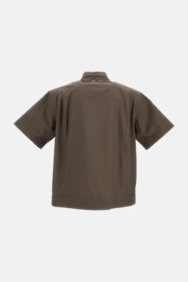 Sacai Short-sleeve Shirt - Brown
