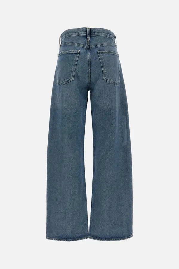 AGOLDE Arc Jeans With Interlaced Straps - Blue