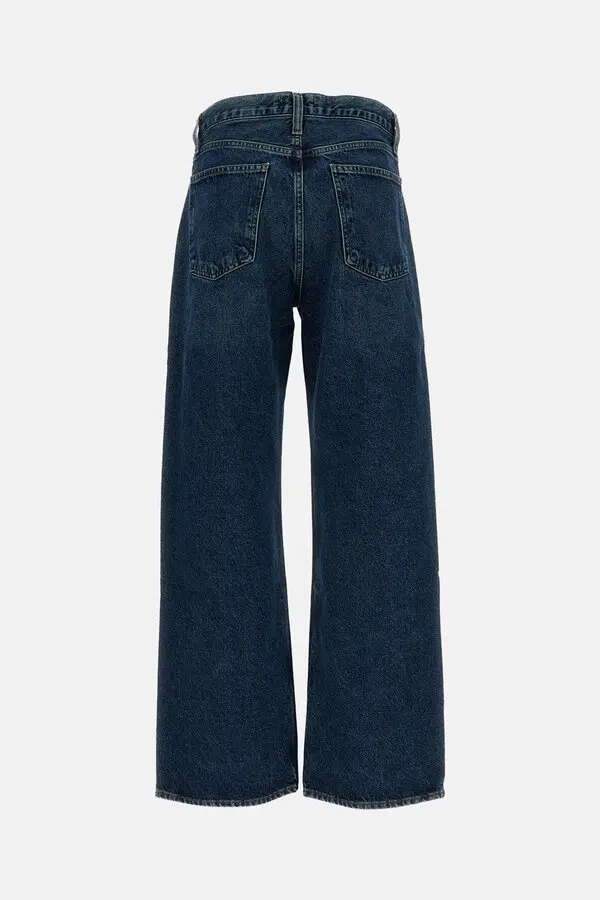 AGOLDE Arc Jeans With Criss-cross Closure - Blu