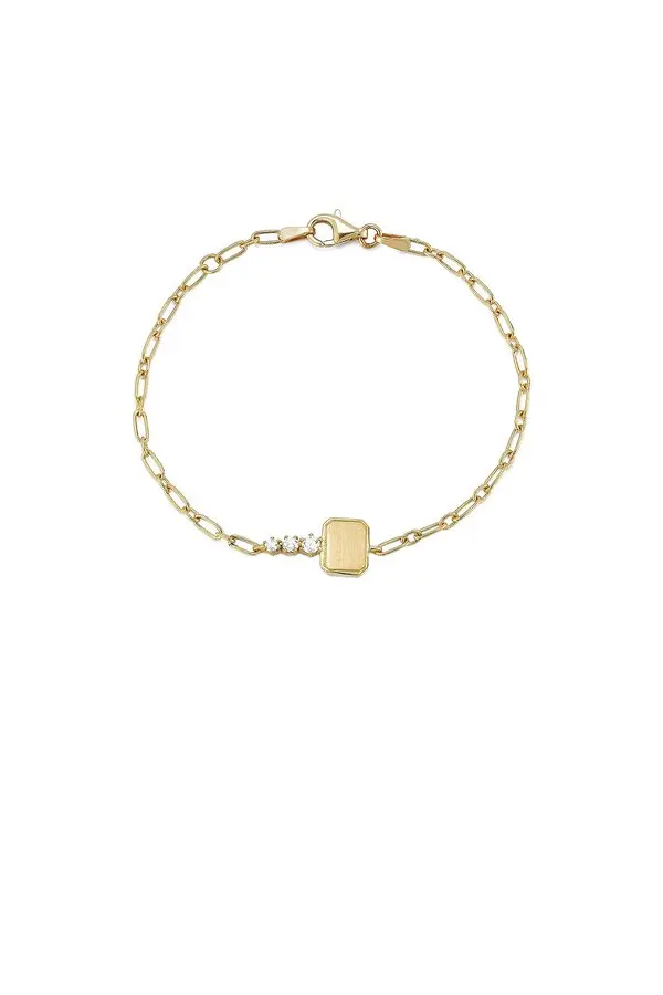 JADE TRAU Mini Catherine Key Bracelet - 18k Gold