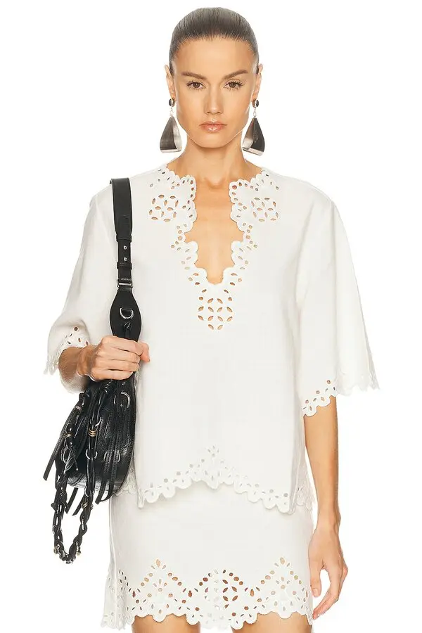 Isabel Marant Étoile Shana Blouse - White