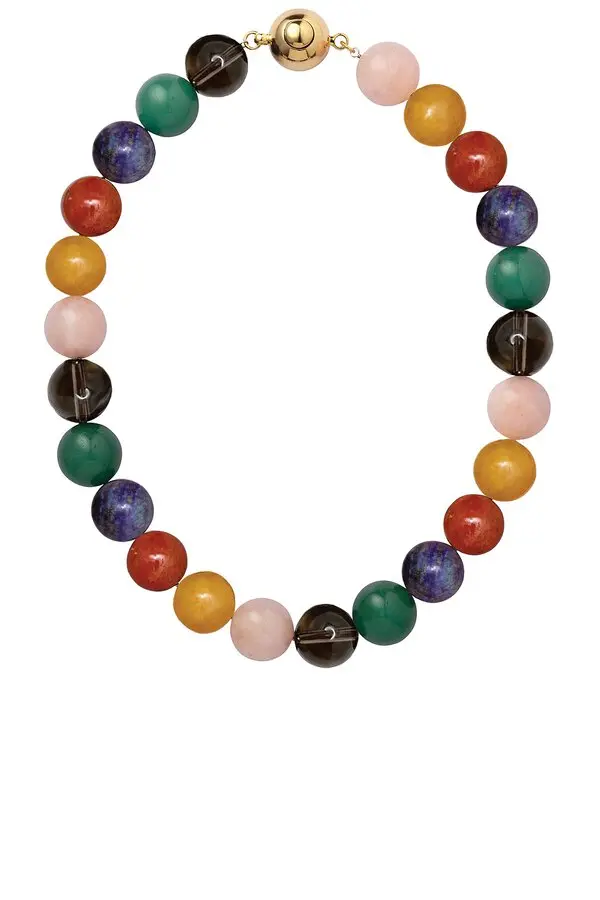 Éliou Lanai Gemstone Necklace - Multi Color