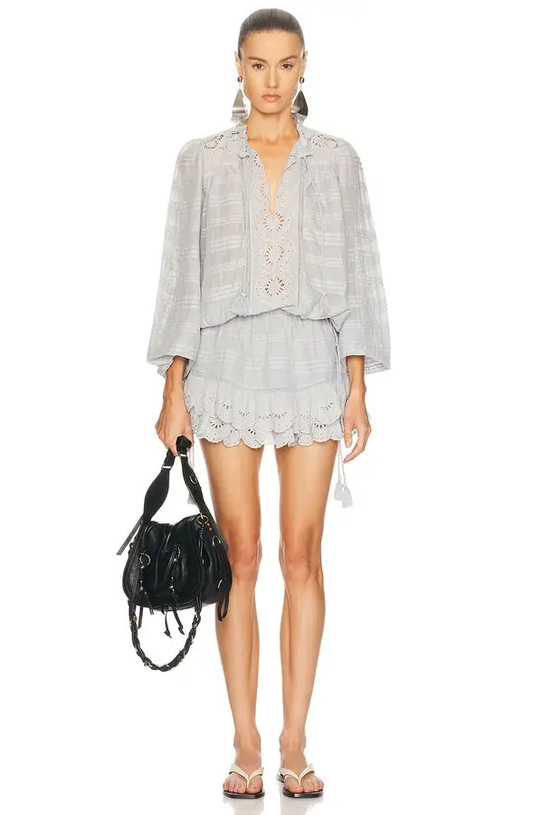 Isabel Marant Preya Dress - Light Blue