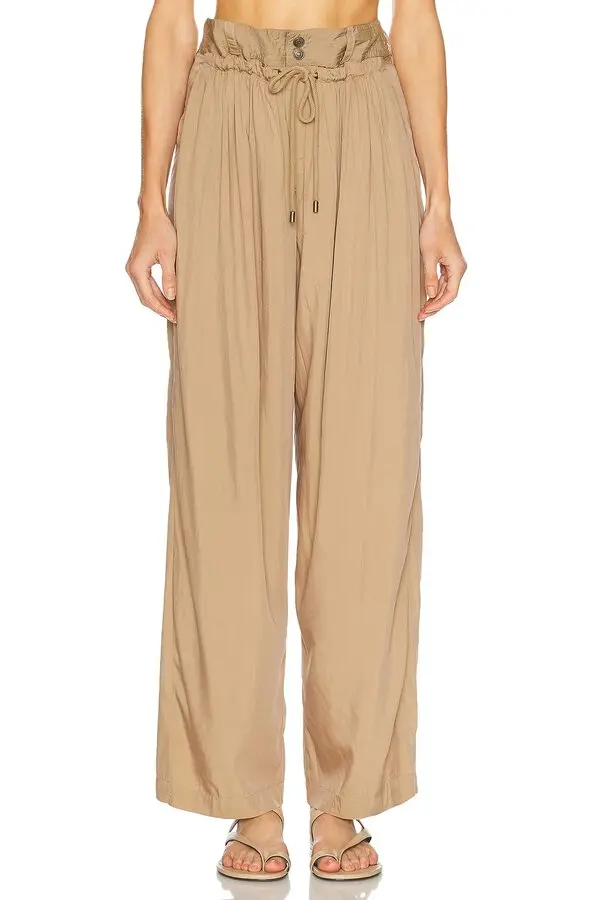 Isabel Marant Inaya Pant - Khaki