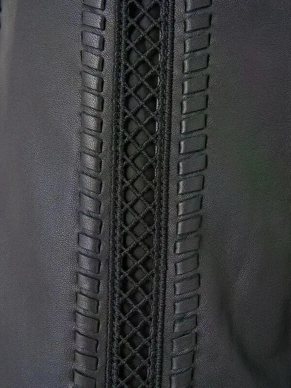 Camilla Zip-fastening Leather Trousers