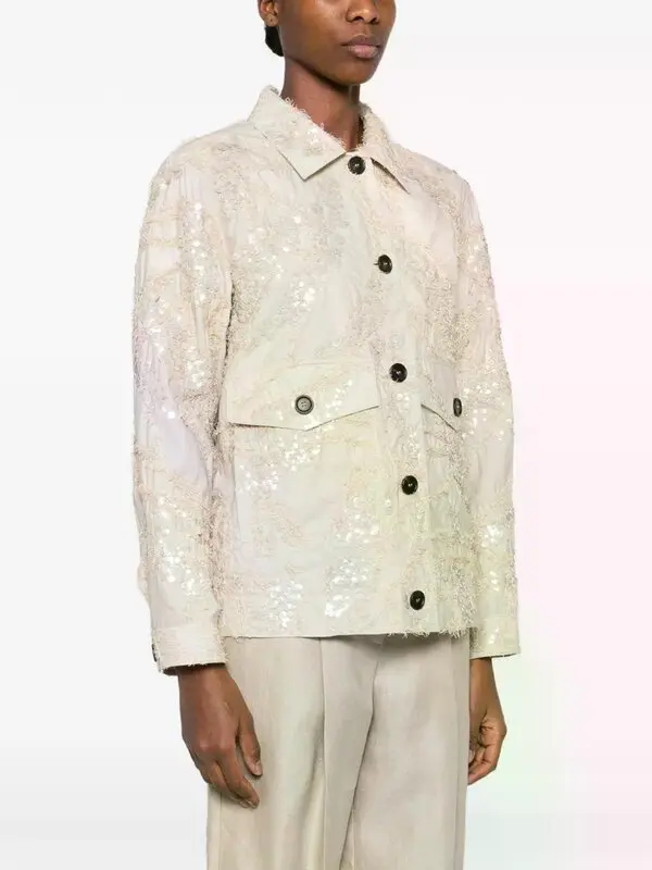 Brunello Cucinelli Sequin-embellished Jacket