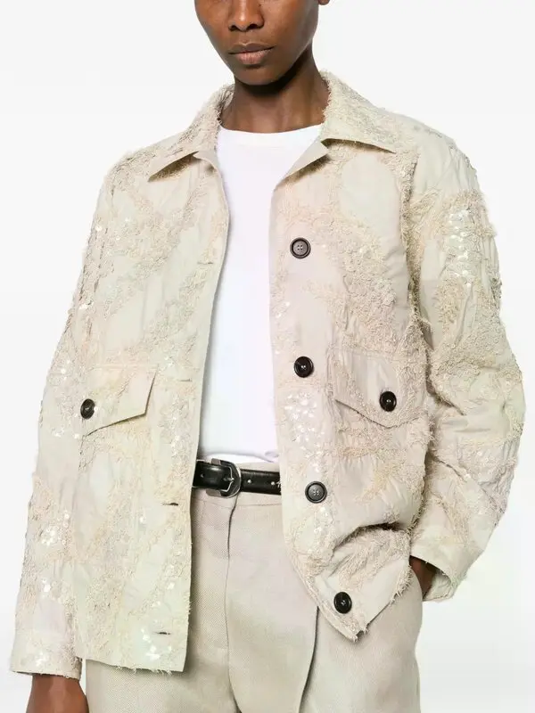Brunello Cucinelli Sequin-embellished Jacket