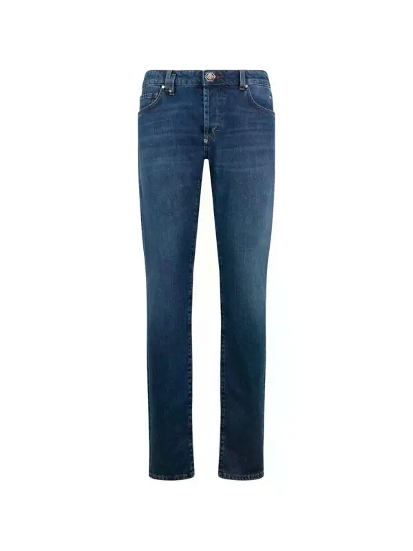 Philipp Plein Straight-leg Jeans - Blue