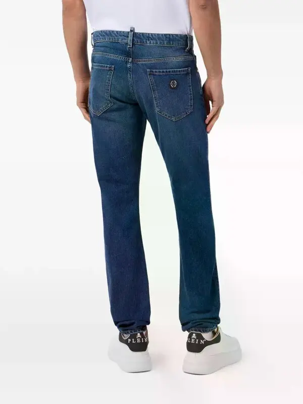 Philipp Plein Straight-leg Jeans - Blue