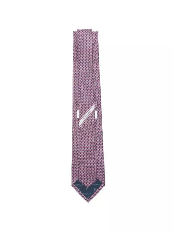 FERRAGAMO Printed Neck Tie