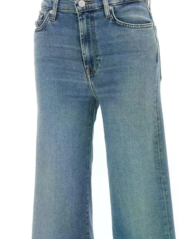 7 For All Mankind Modern Dojo Wide Leg Jeans - Blue
