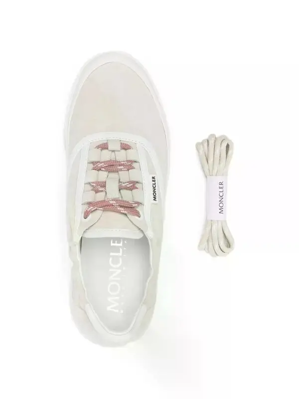 Moncler Vera Leisure Lace-up Sneakers - Neutrals