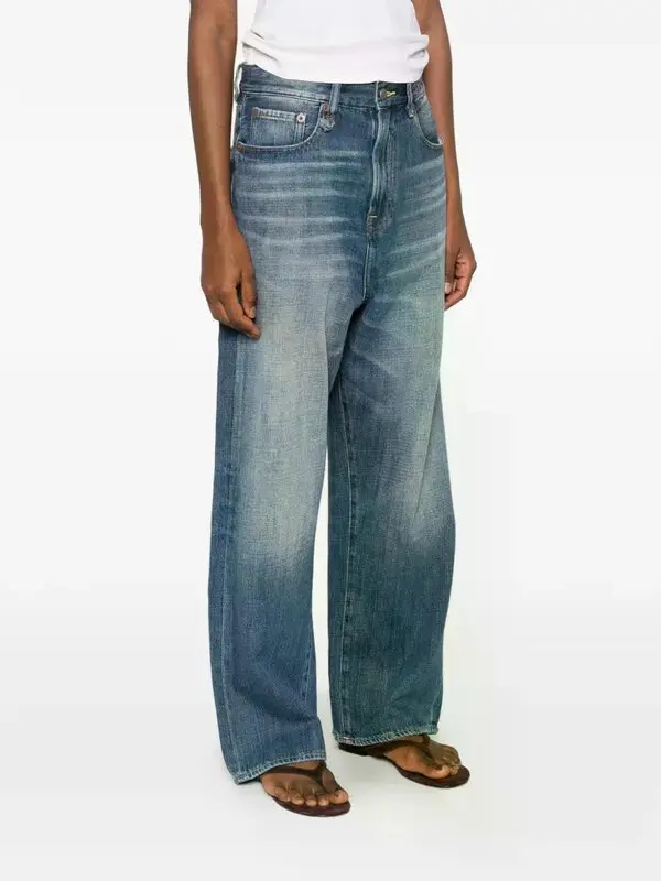 R13 Straight Leg Five-pocket Jeans