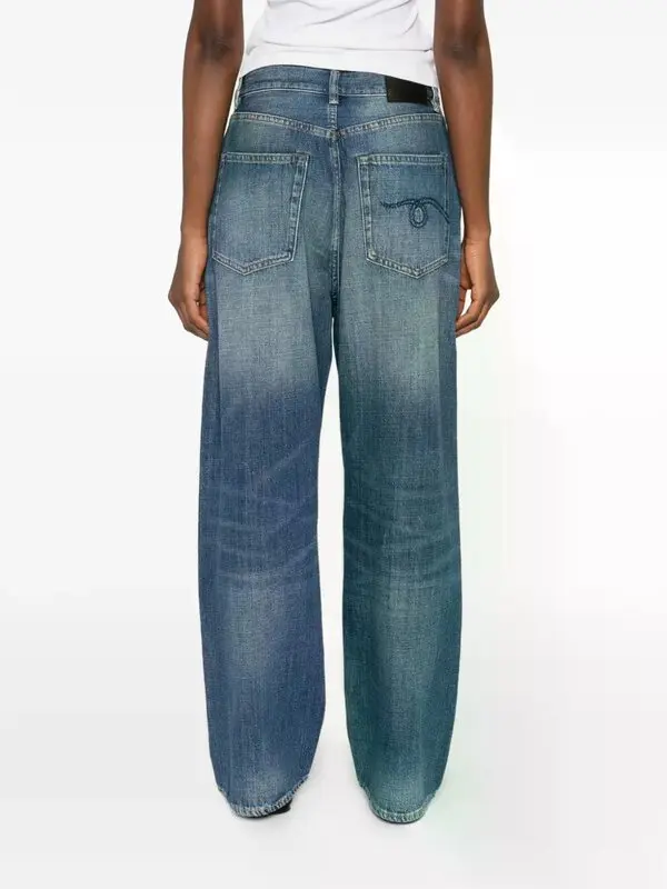 R13 Straight Leg Five-pocket Jeans