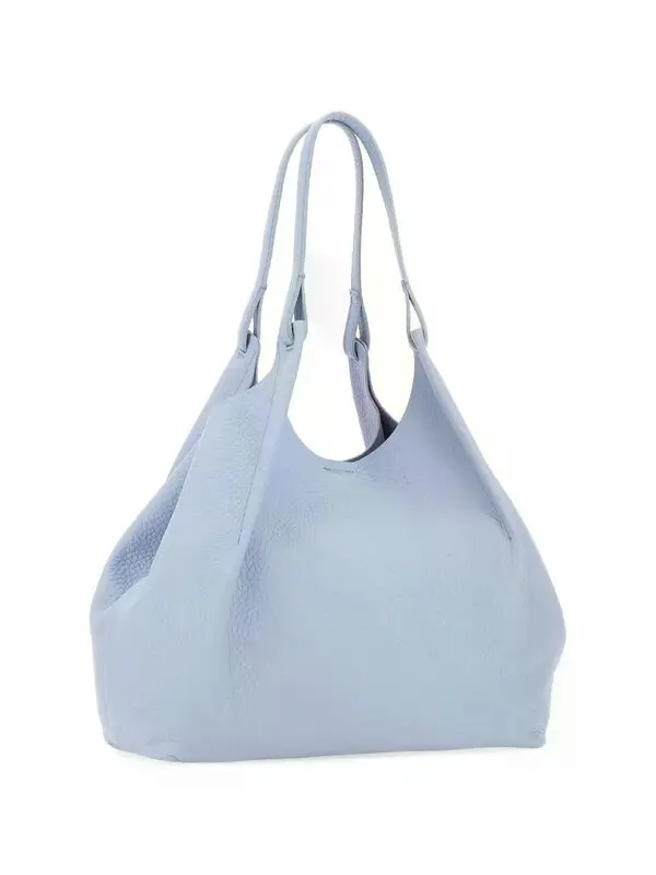 GIANNI CHIARINI Medium Dua Leather Shoulder Bag