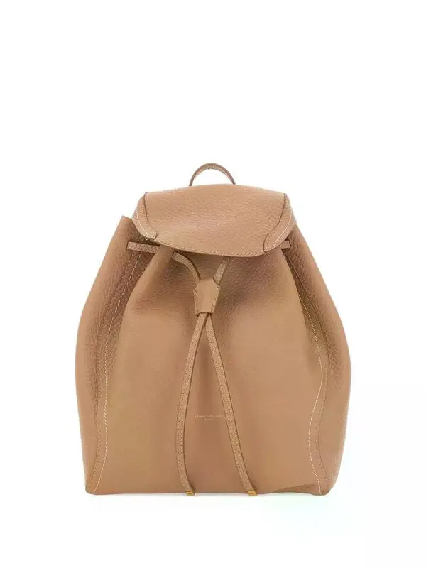 GIANNI CHIARINI Violette Contrast-stitch Drawstring Backpack