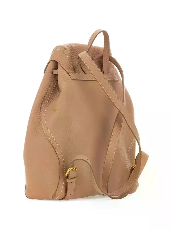 GIANNI CHIARINI Violette Contrast-stitch Drawstring Backpack