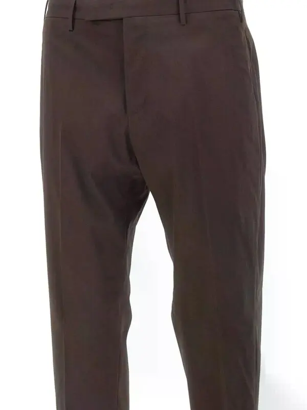 PT TORINO Belt-loop Pocket Trousers - Brown