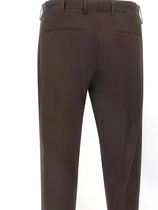 PT TORINO Belt-loop Pocket Trousers - Brown