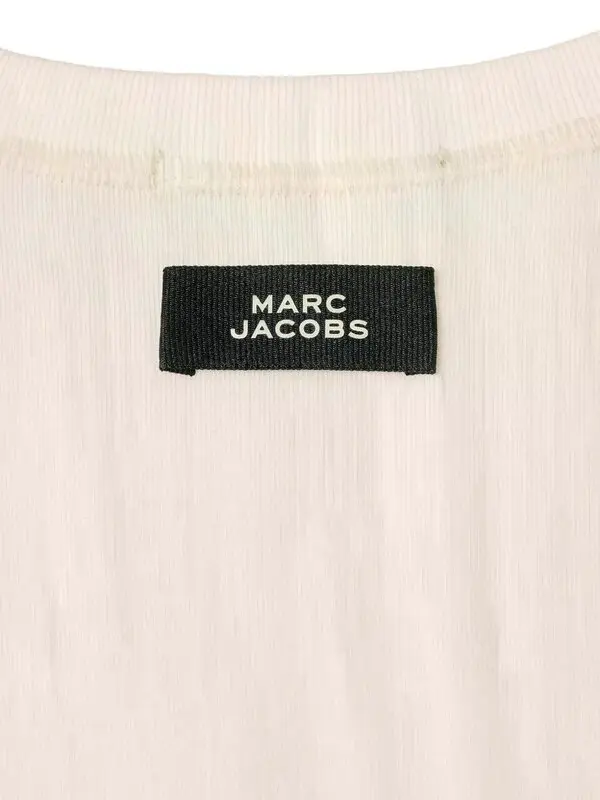 Marc Jacobs Bow Detail T-shirt - Neutrals