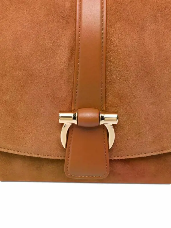 FERRAGAMO Front Flap Shoulder Bag