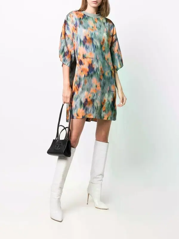 Off-White T-shirt Dress