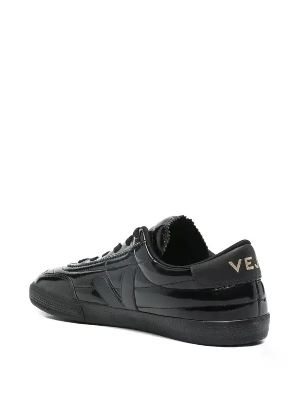 VEJA Penenka Patent Leather Sneakers - Black