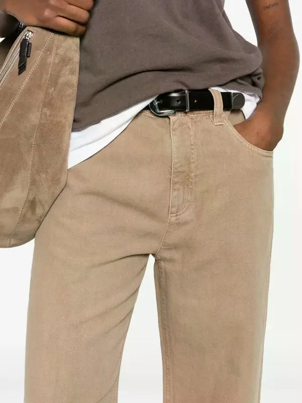 Brunello Cucinelli Elasticated-waistband Trousers - Neutrals