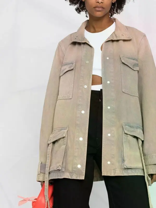 Off-White Dyed Denim Field Jacket