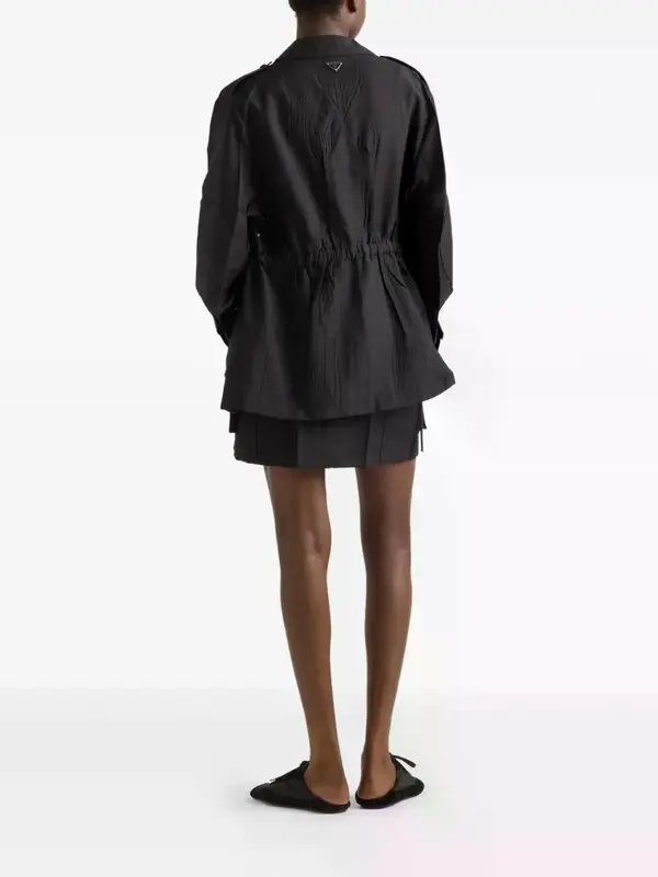 Prada Button Flap-pocket Jacket