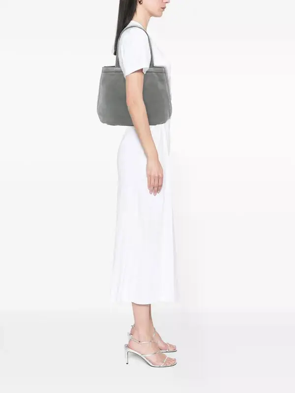 Fendi Nubuck Ff Chains Tote Bag