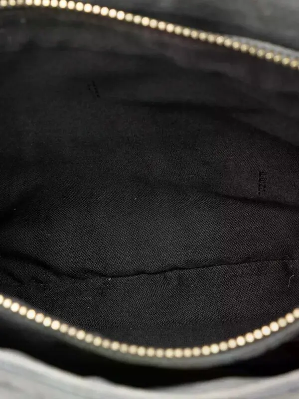 Fendi Nubuck Ff Chains Tote Bag