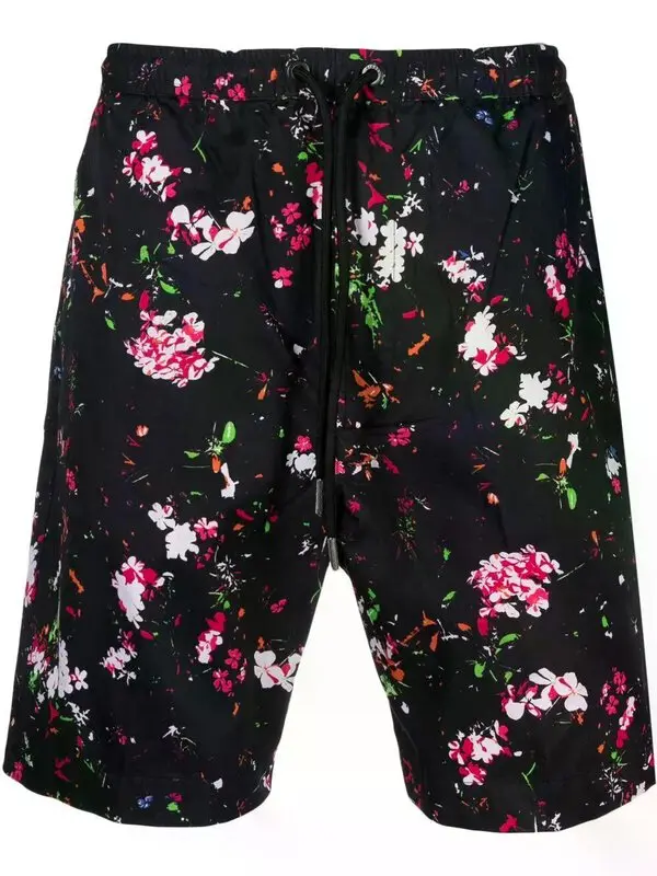 DIESEL® Floral-print Shorts