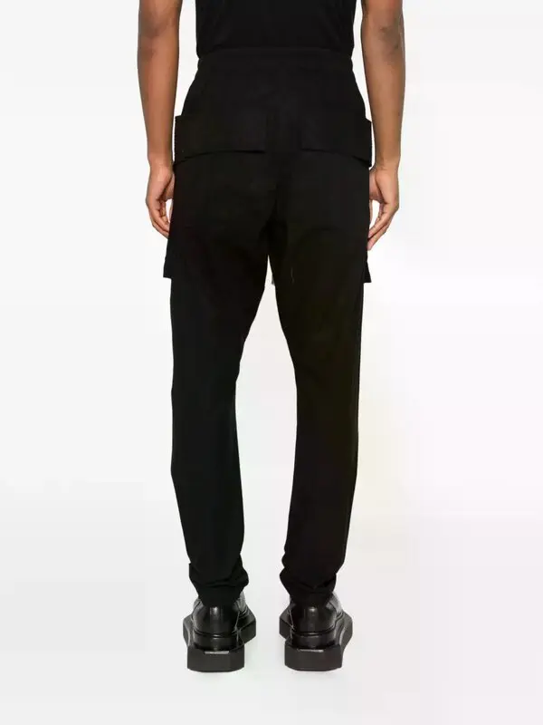Rick Owens Drawstring Cotton Trousers