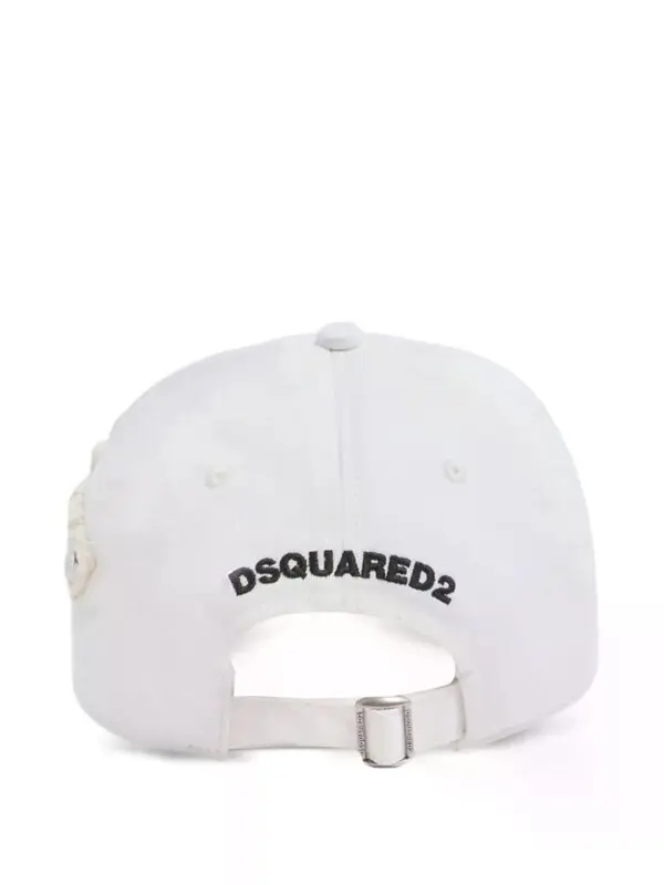 Dsquared2 Iconique Baseball Cap - White