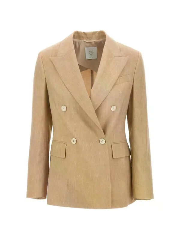 Eleventy Double-breasted Blazer