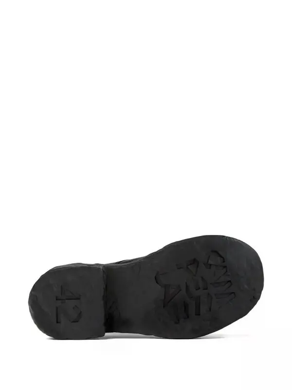 Camper Smooth Leather Lace-up Shoes - Black