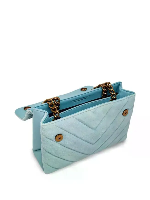 Kurt Geiger Quilted Chain Shoulder Bag - Blue