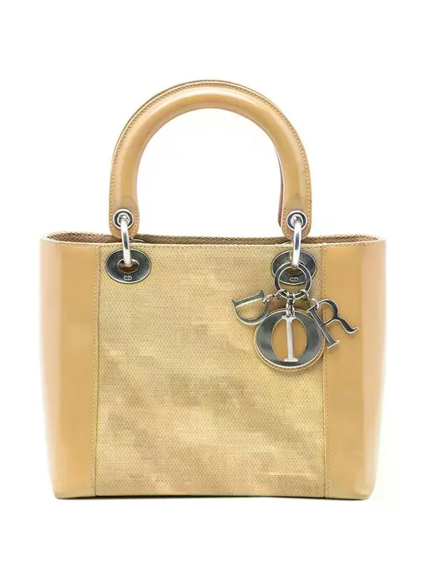 Dior 1999 Medium Lady Satchel - Brown