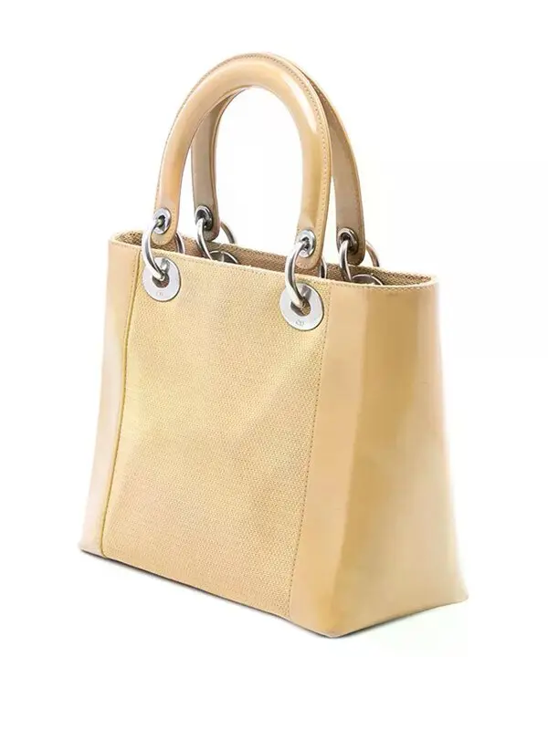 Dior 1999 Medium Lady Satchel - Brown