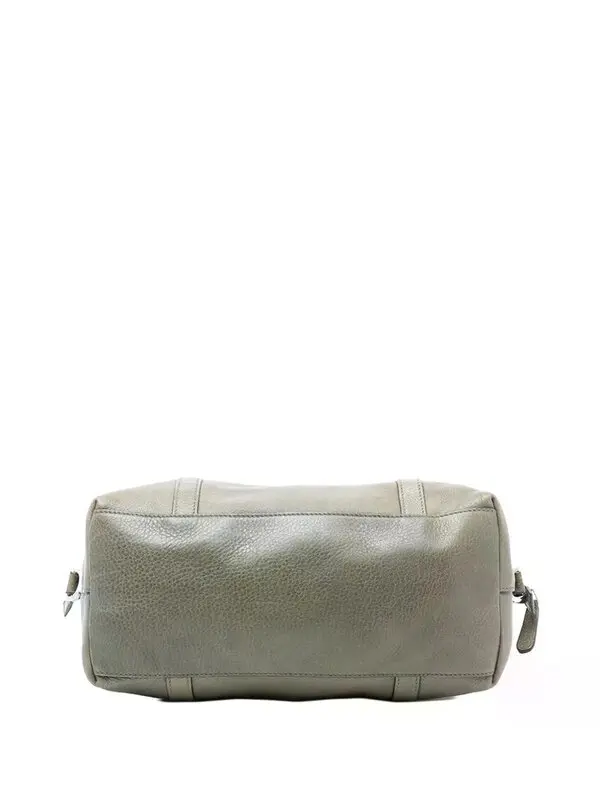 Gucci Leather Gg Charm Dome Satchel